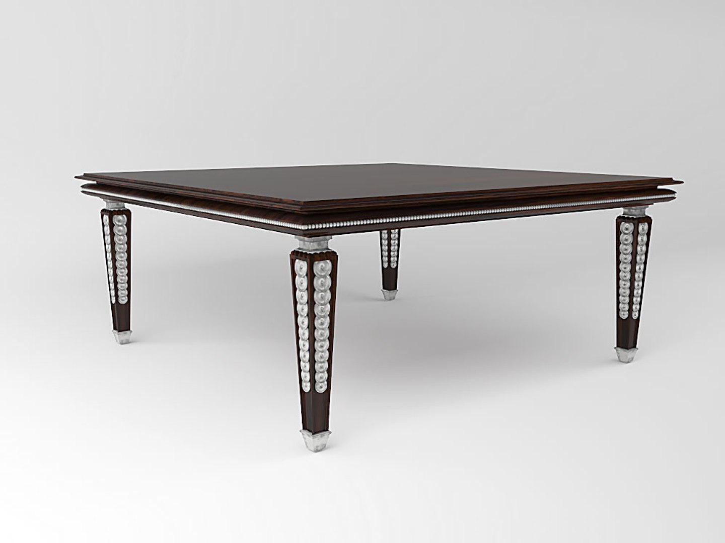 free dining table 3d model