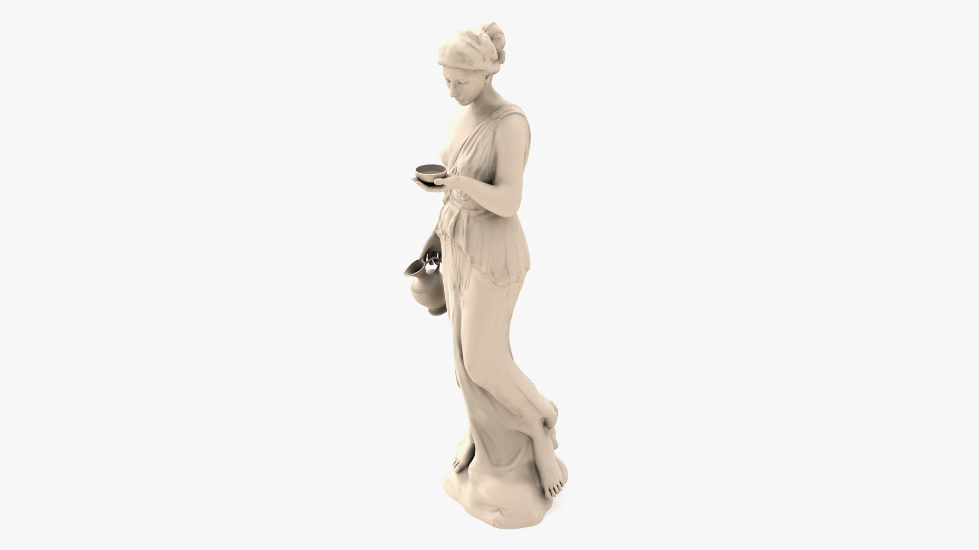 3D Statue Of Hebe Model - TurboSquid 2235808