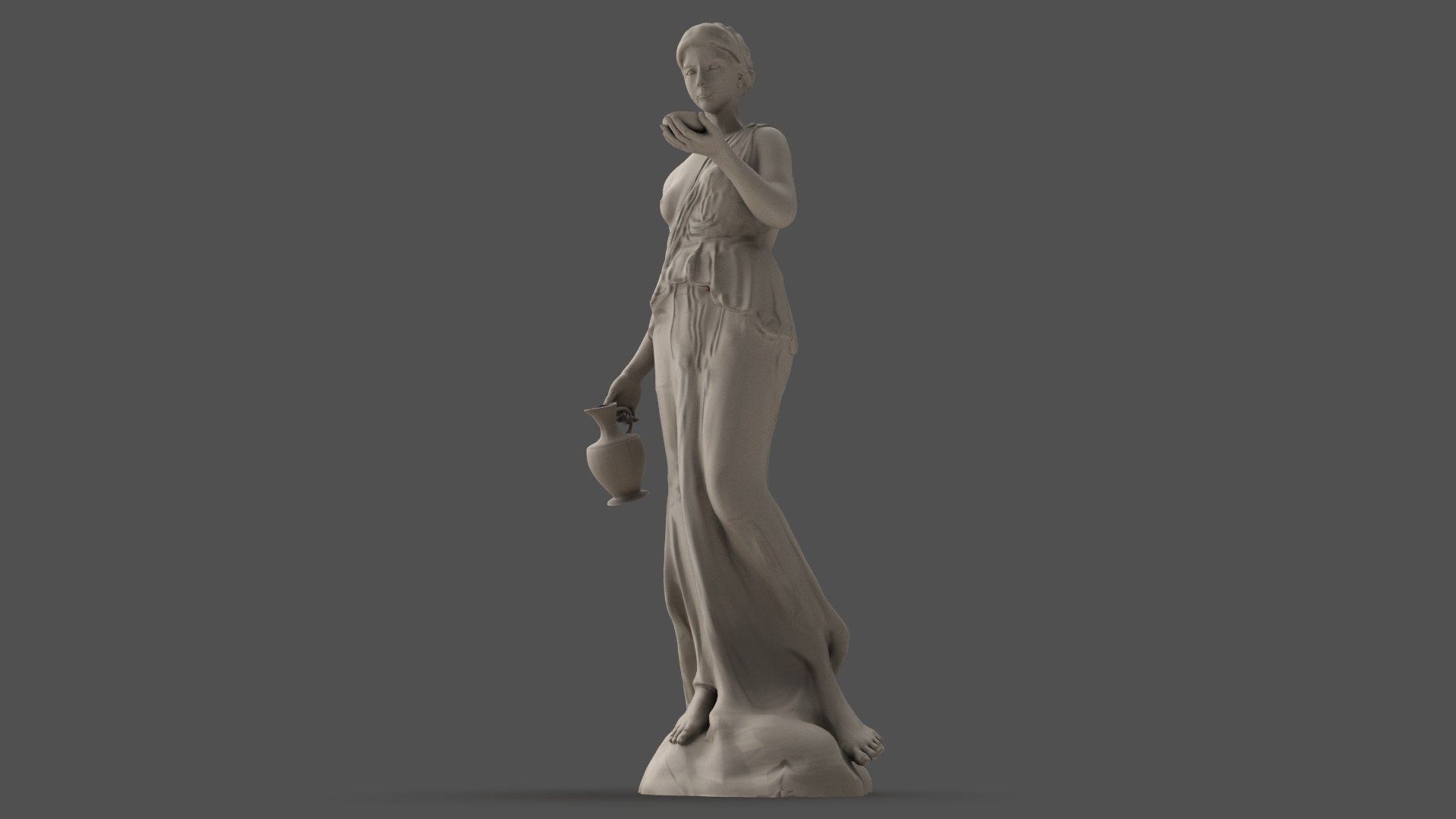 3D Statue Of Hebe Model - TurboSquid 2235808
