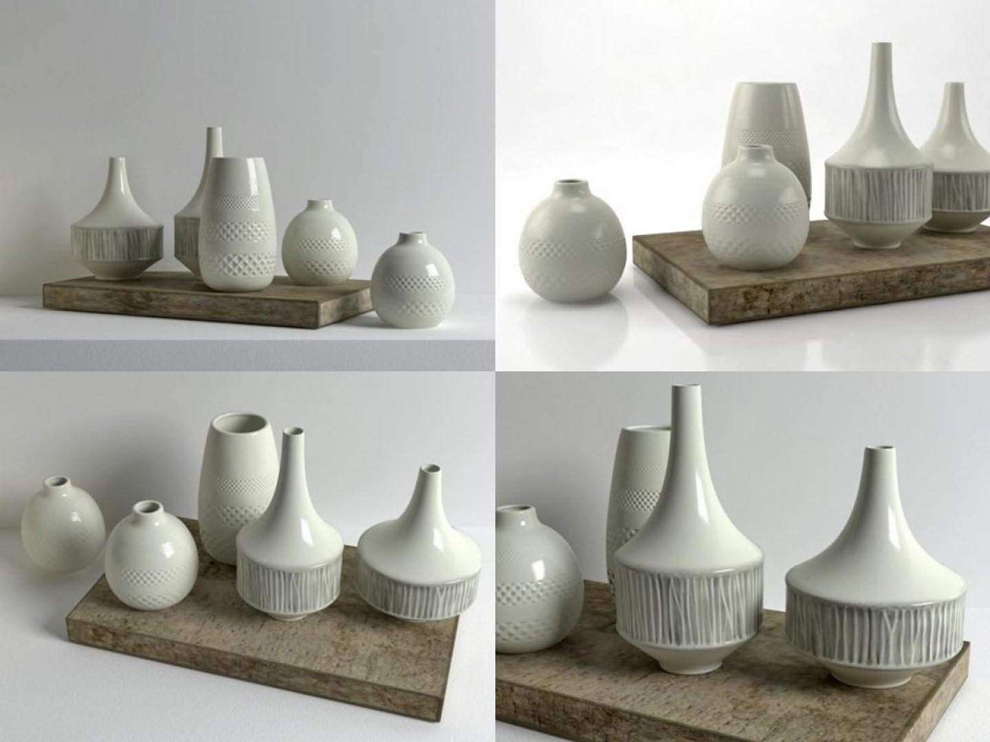 3D Model Ceramic Set 01 - TurboSquid 1175409