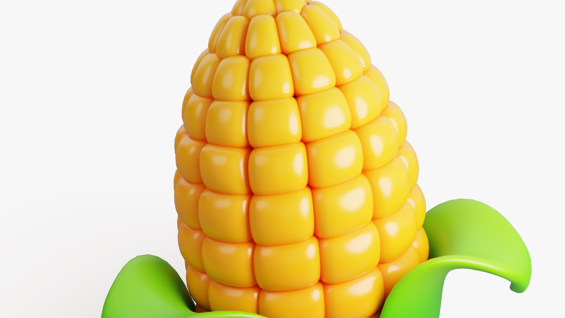 3D Stylized Corn - TurboSquid 2400803