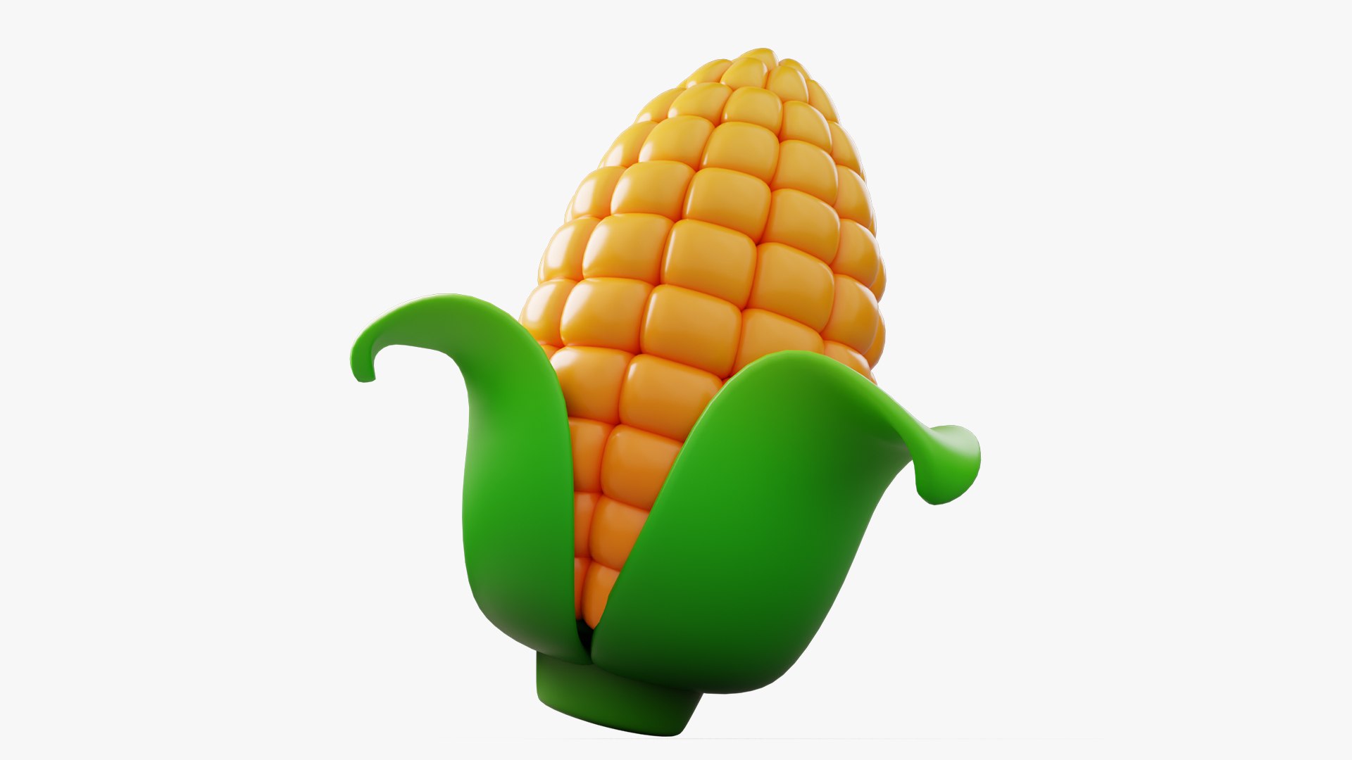 3D Stylized Corn - TurboSquid 2400803