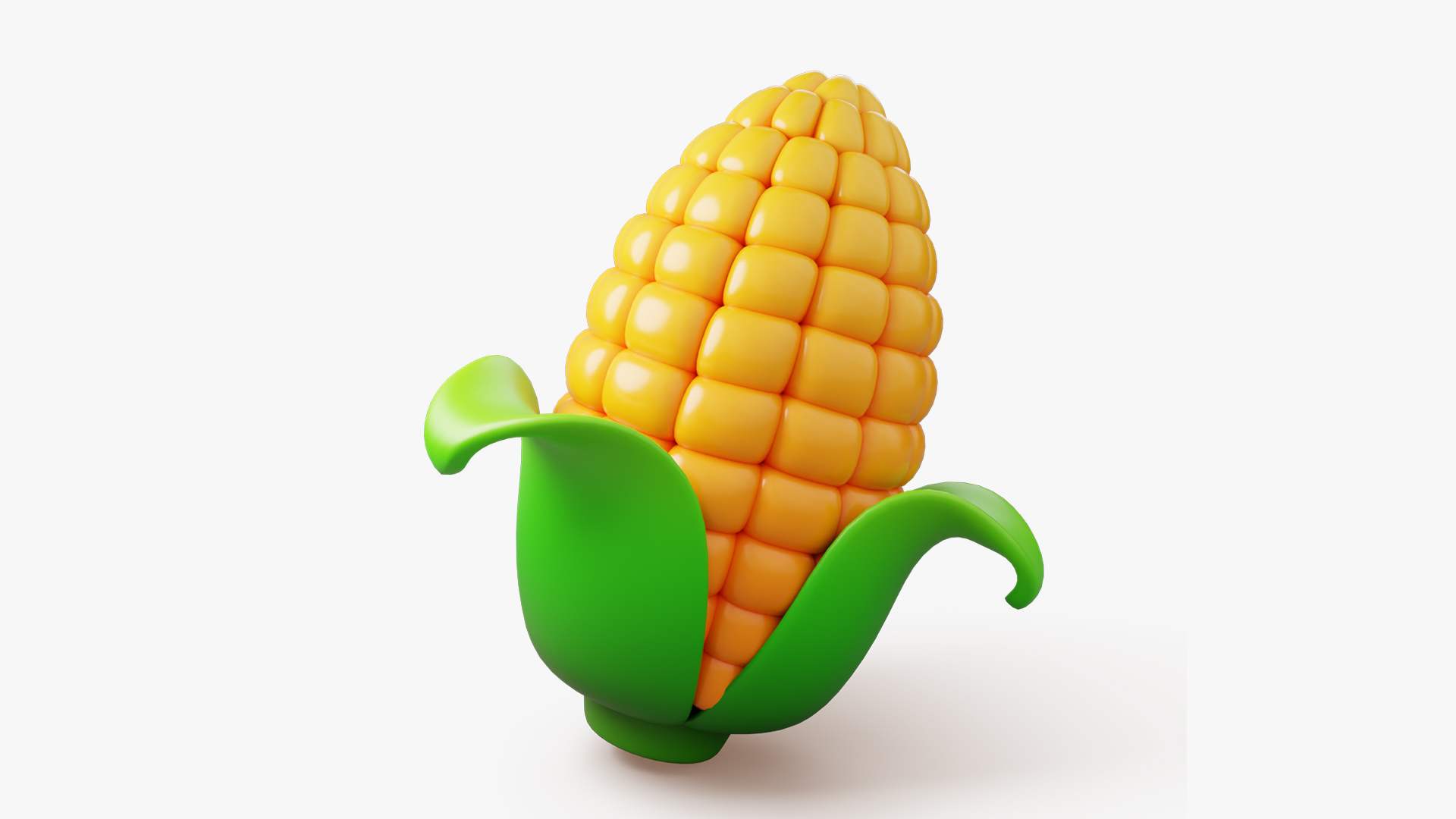3D Stylized Corn - TurboSquid 2400803