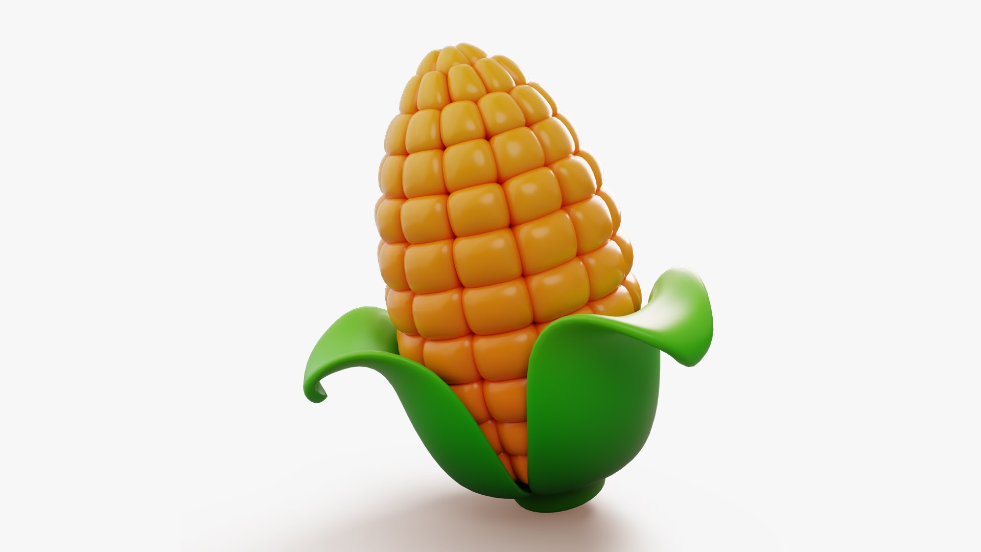 3D Stylized Corn - TurboSquid 2400803