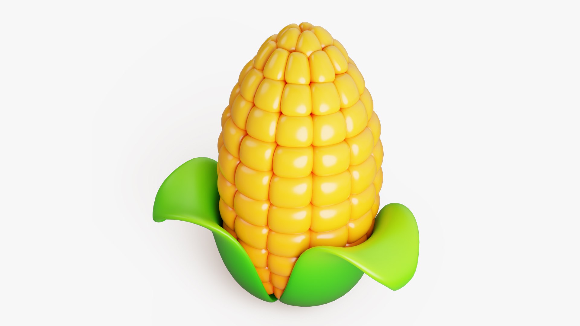 3D Stylized Corn - TurboSquid 2400803