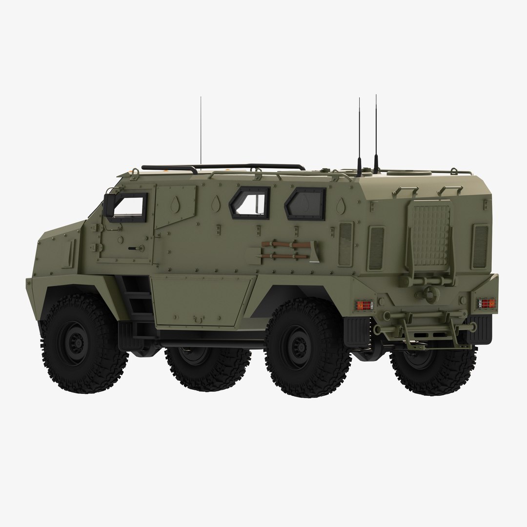 Armored Military Vehicle Model - TurboSquid 1933866