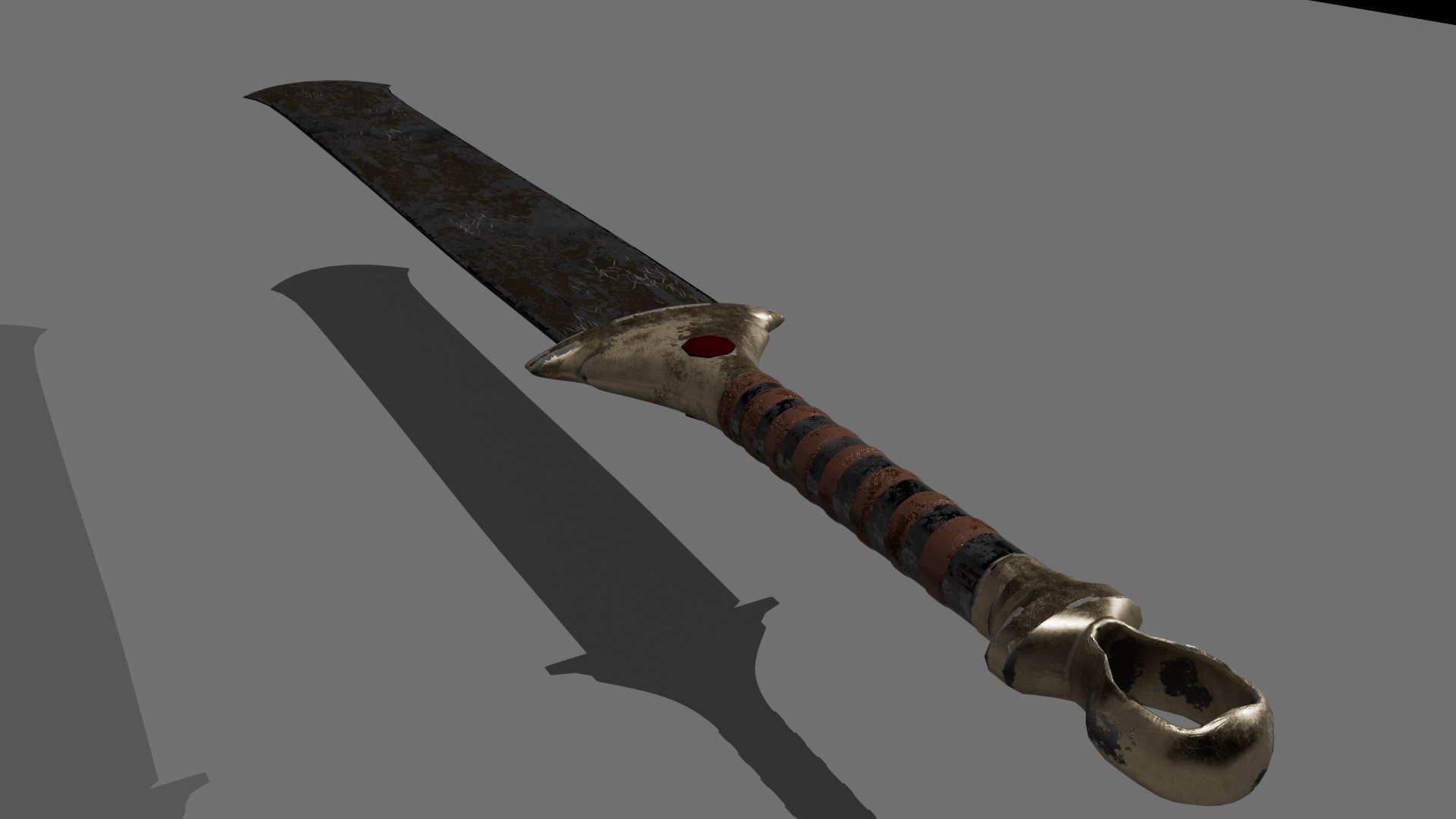 modelo 3d Texturas de Fantasy Sword 8k - TurboSquid 2267248