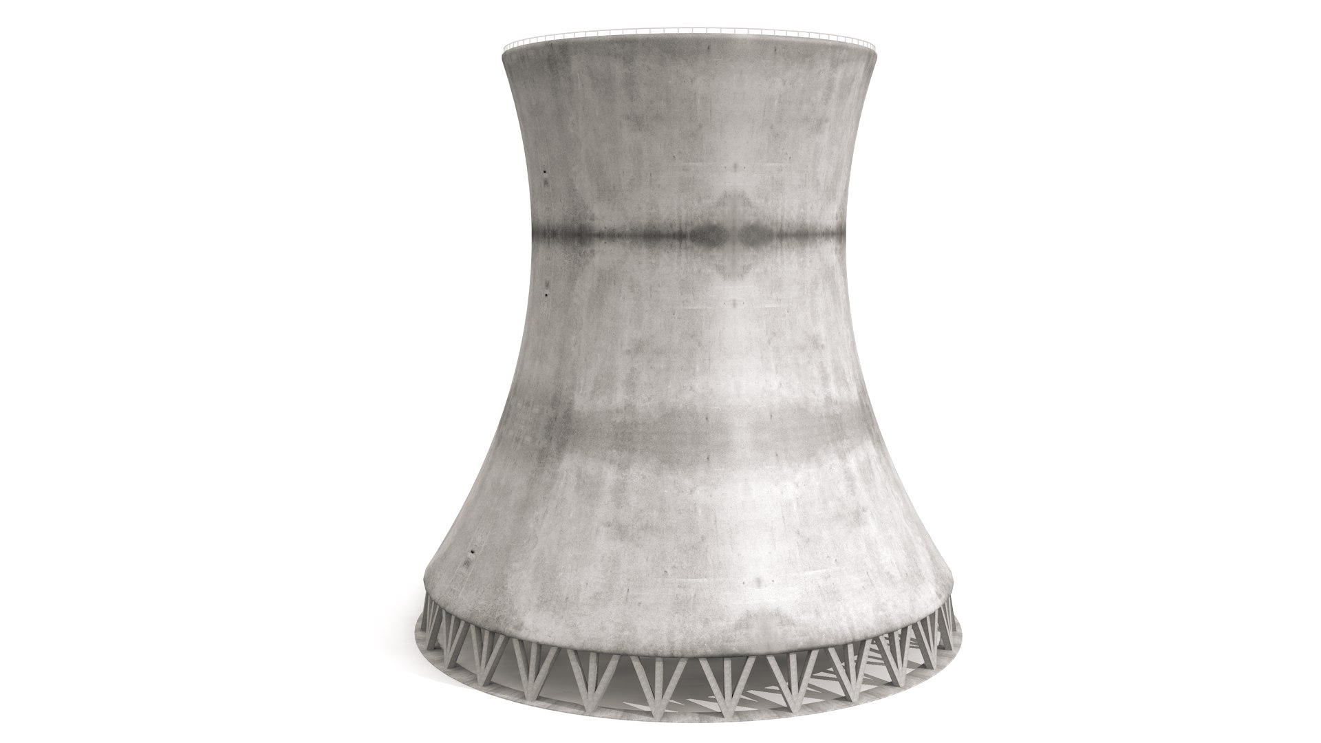 Free 3D Nuclear Cooling Tower - TurboSquid 2225509