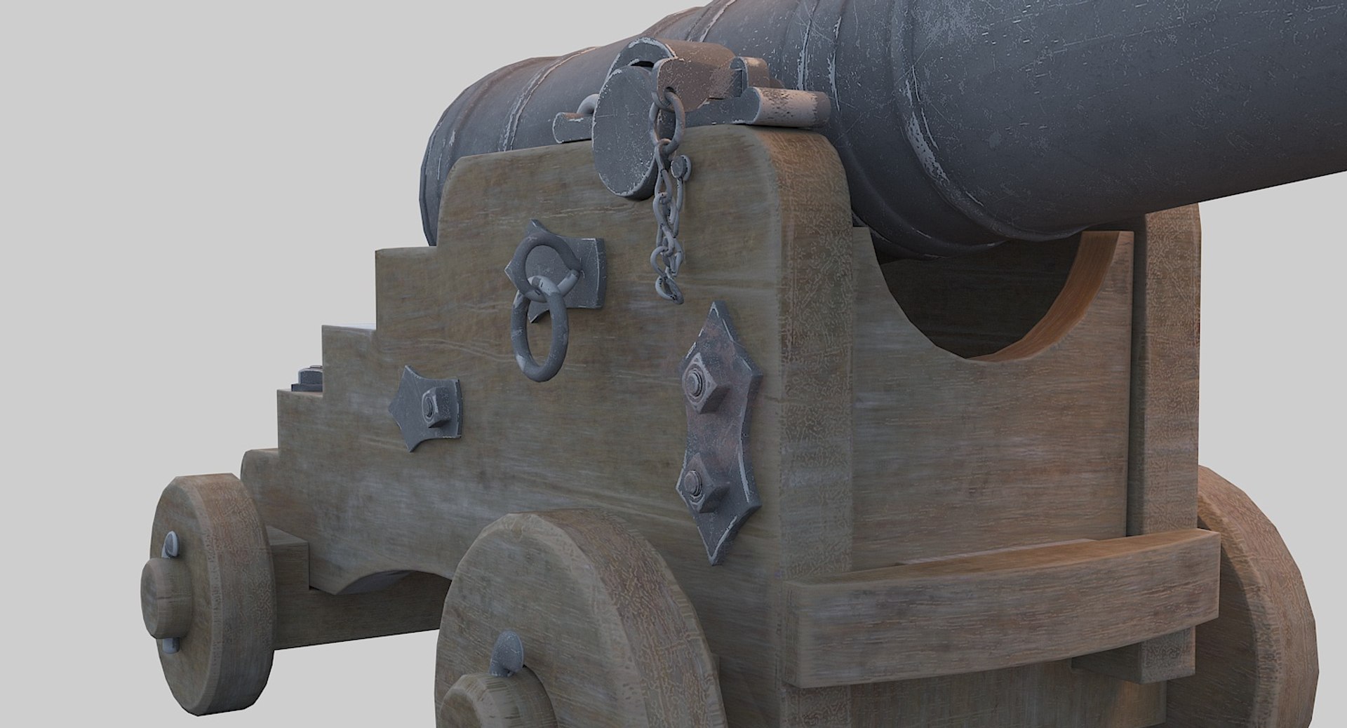 3D Cannon 1780 | 1143298 | TurboSquid