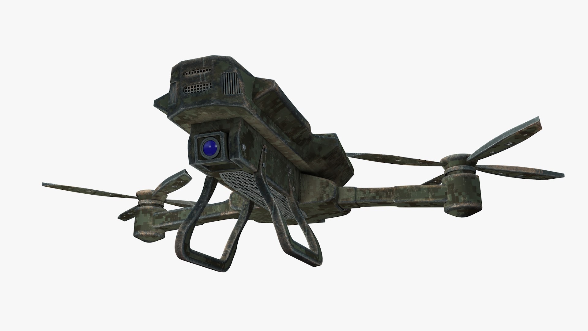 Military Drone Scout 3D - TurboSquid 1789011