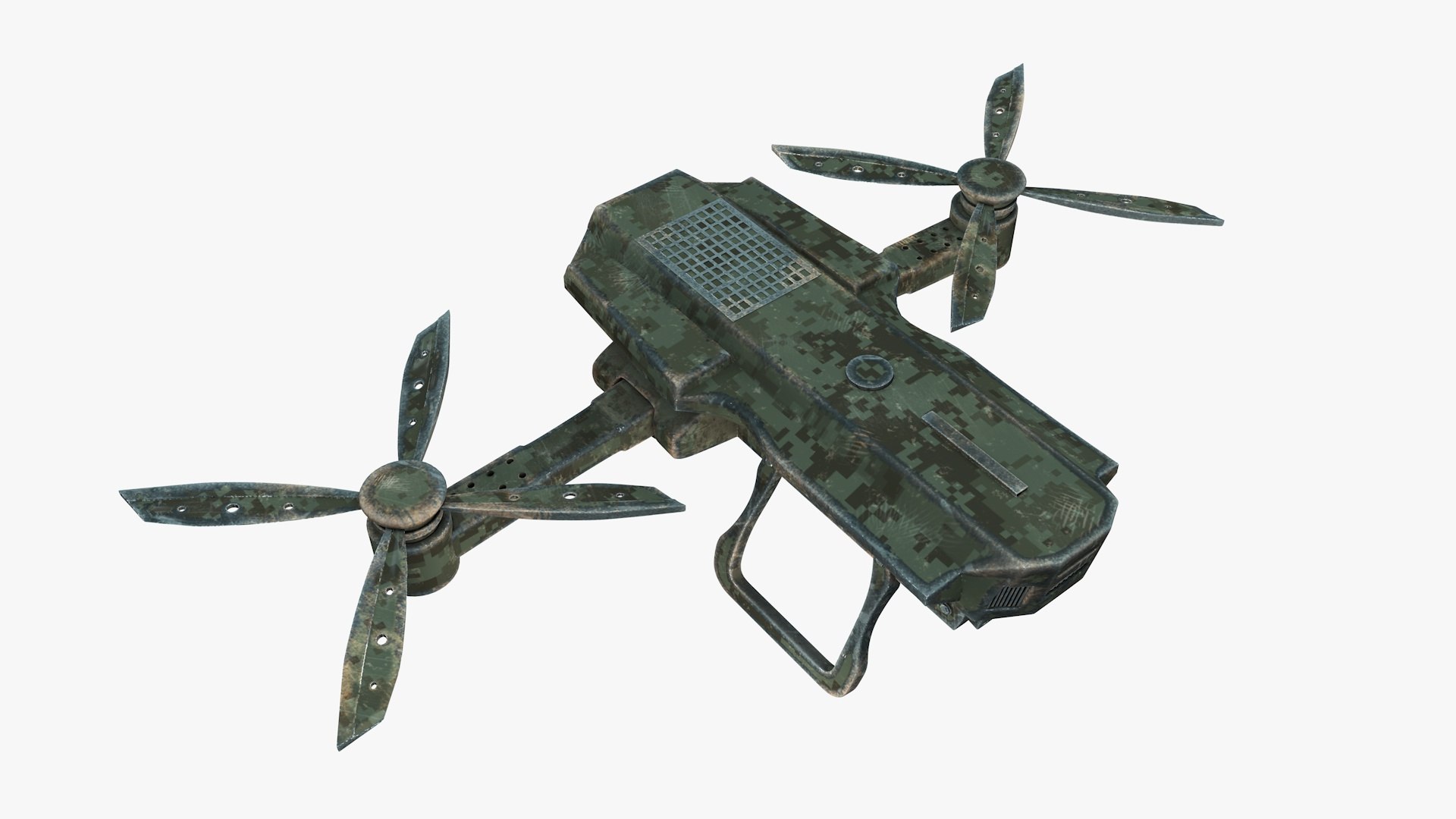 Military Drone Scout 3D - TurboSquid 1789011