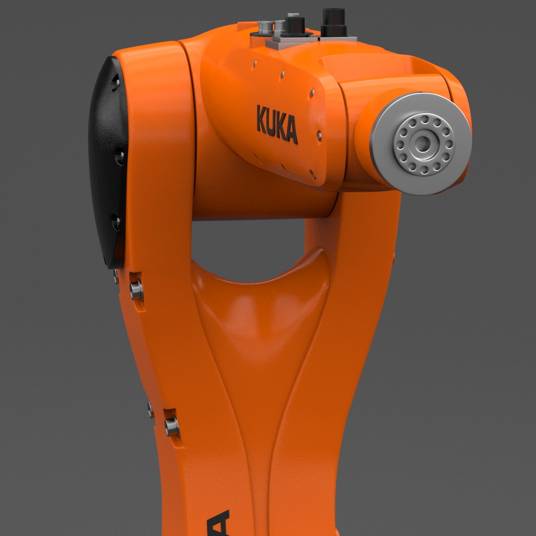 3d Model Kuka Industrial Robot