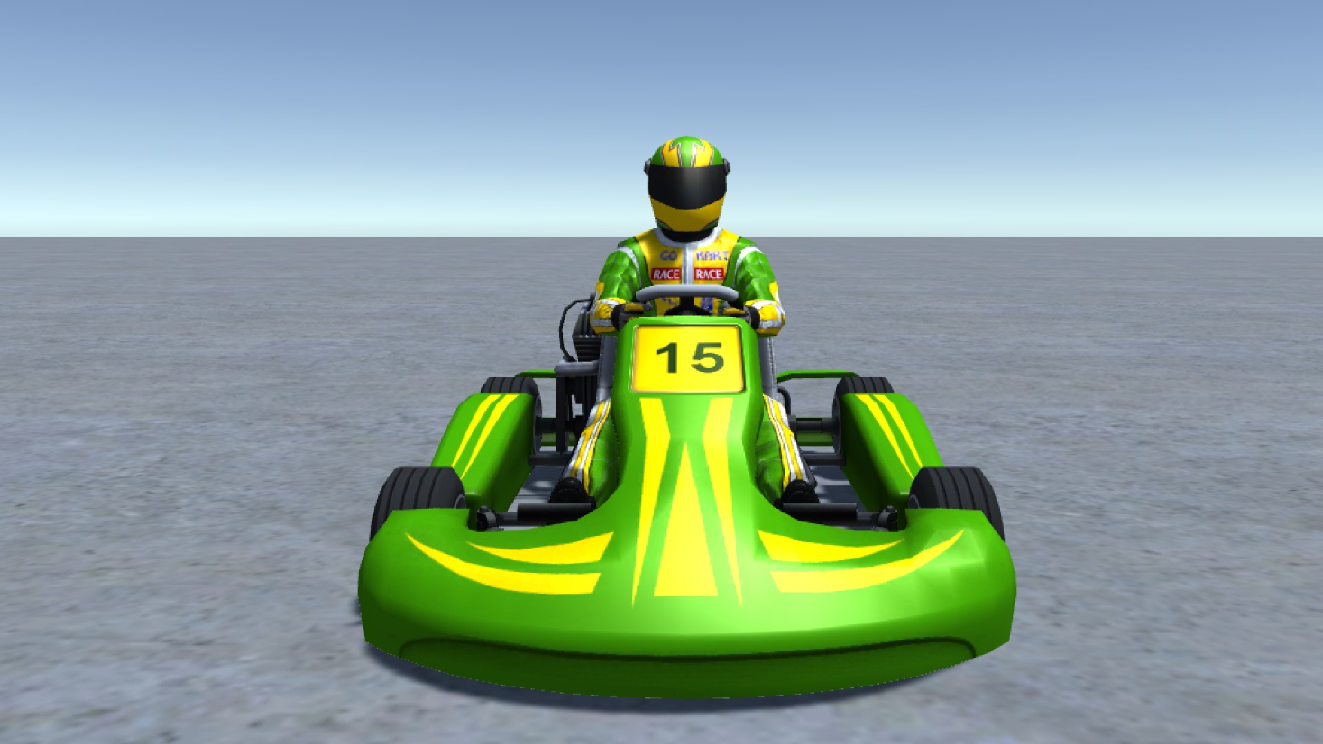 3D player kart kar model - TurboSquid 1679912