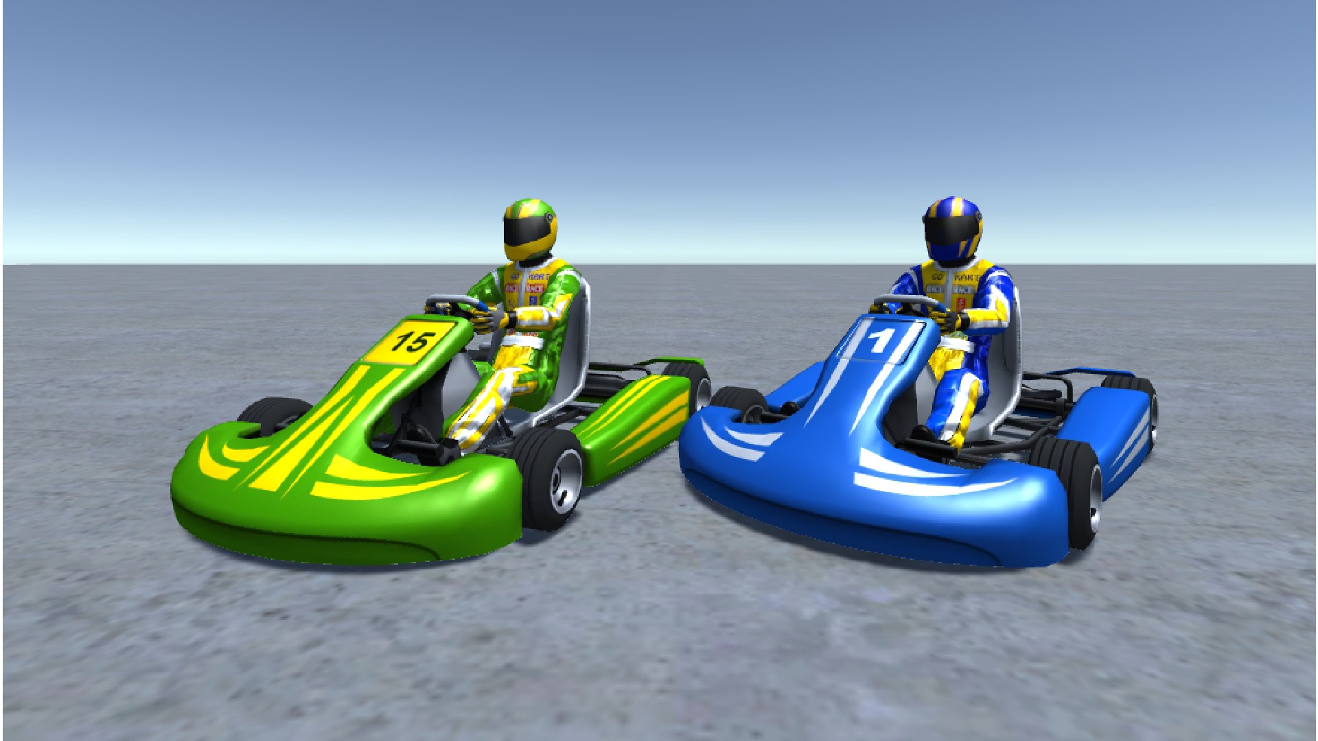 3D player kart kar model - TurboSquid 1679912