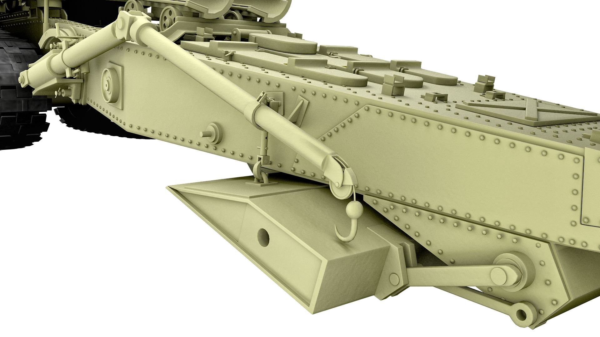 3d Model Russian Howitzer M1931