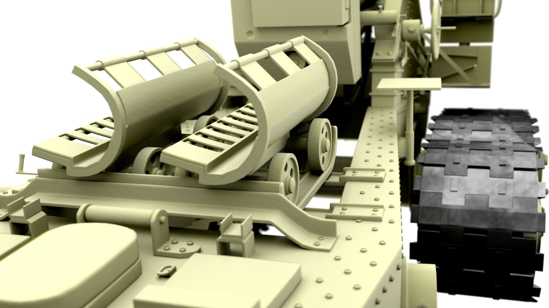 3d Model Russian Howitzer M1931