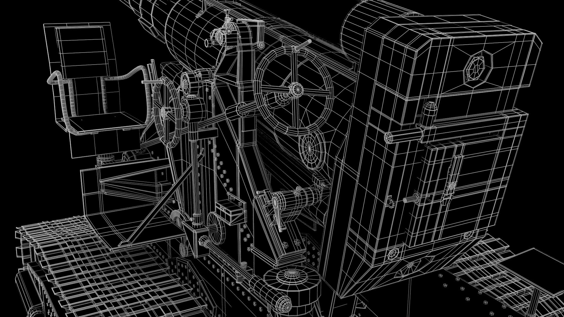 3d Model Russian Howitzer M1931