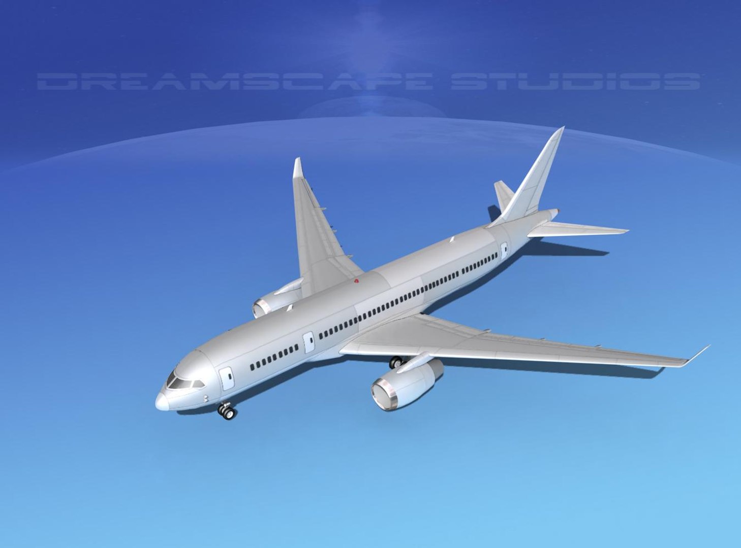 3d Airline Boeing 787-8 787