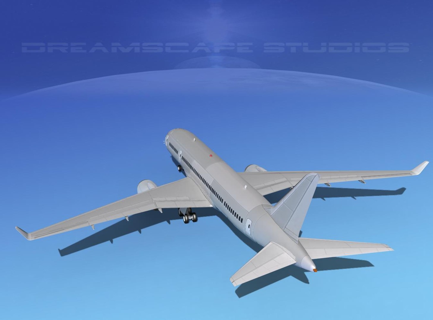 3d Airline Boeing 787-8 787