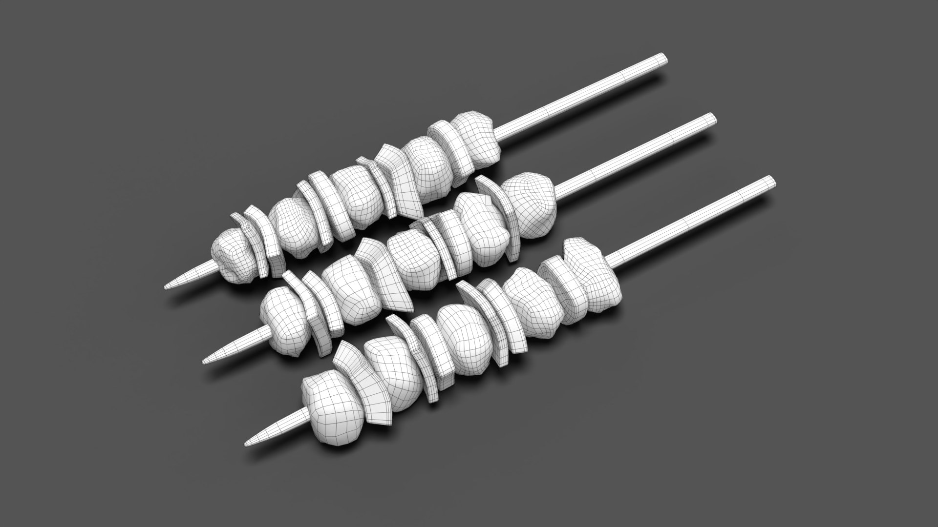 3D Kebab PBR Model - TurboSquid 2327586