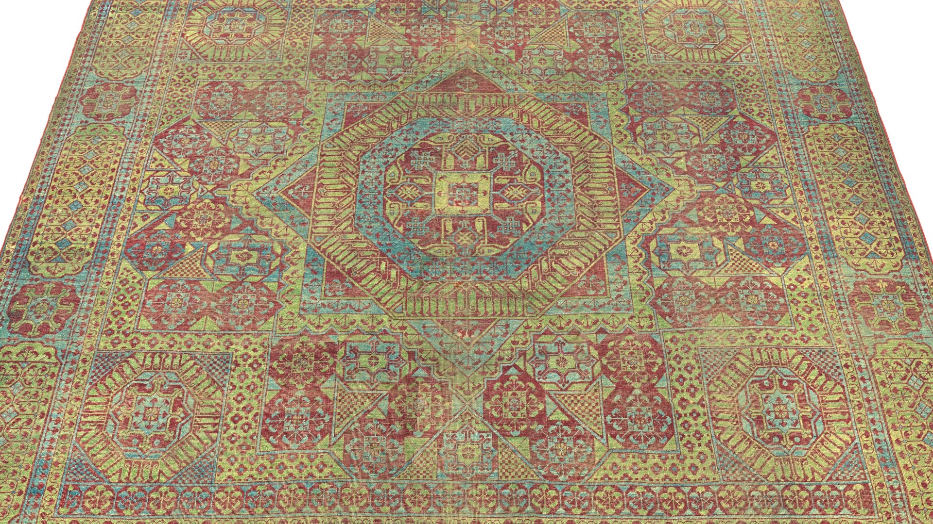 Antique Egypt Carpet 3D Model - TurboSquid 2044909
