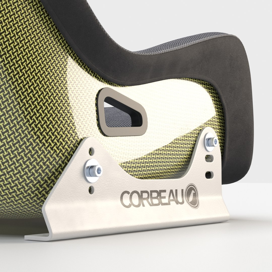 3D Model Corbeau Revenge Motorsport Seat - TurboSquid 2124742
