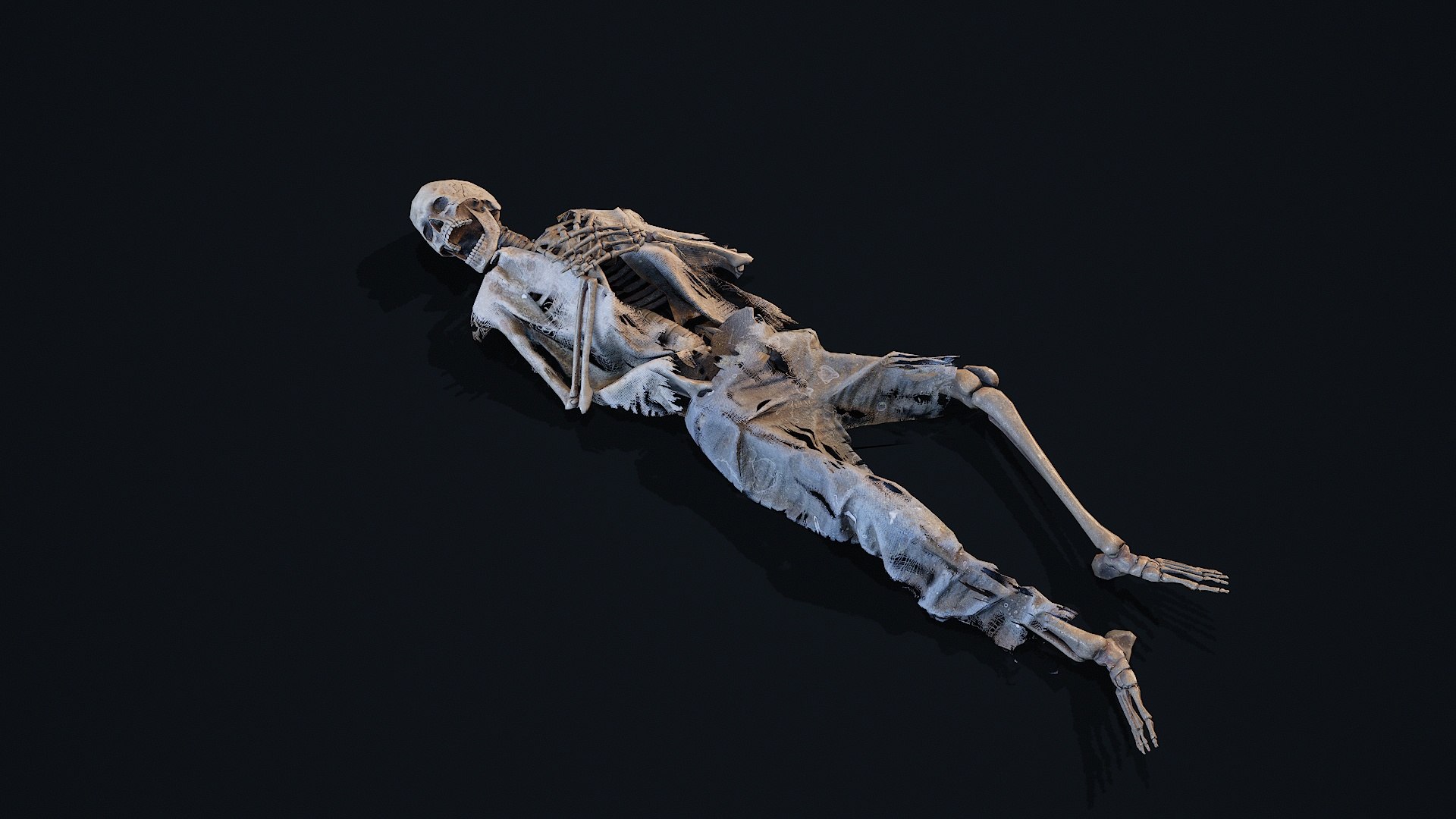 3D Skeleton Remains 1 Model - TurboSquid 2380067
