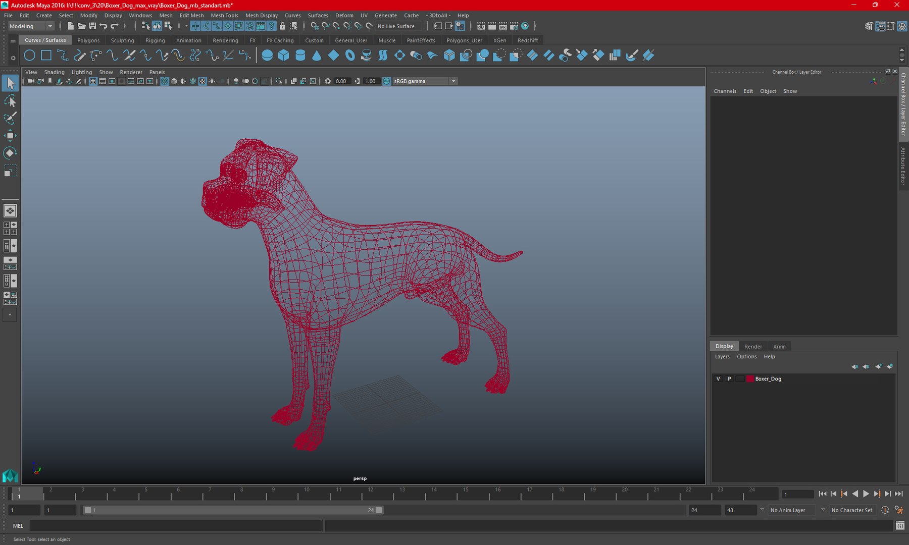 Boxer Dog For 3D Print 3D Model - TurboSquid 2282732