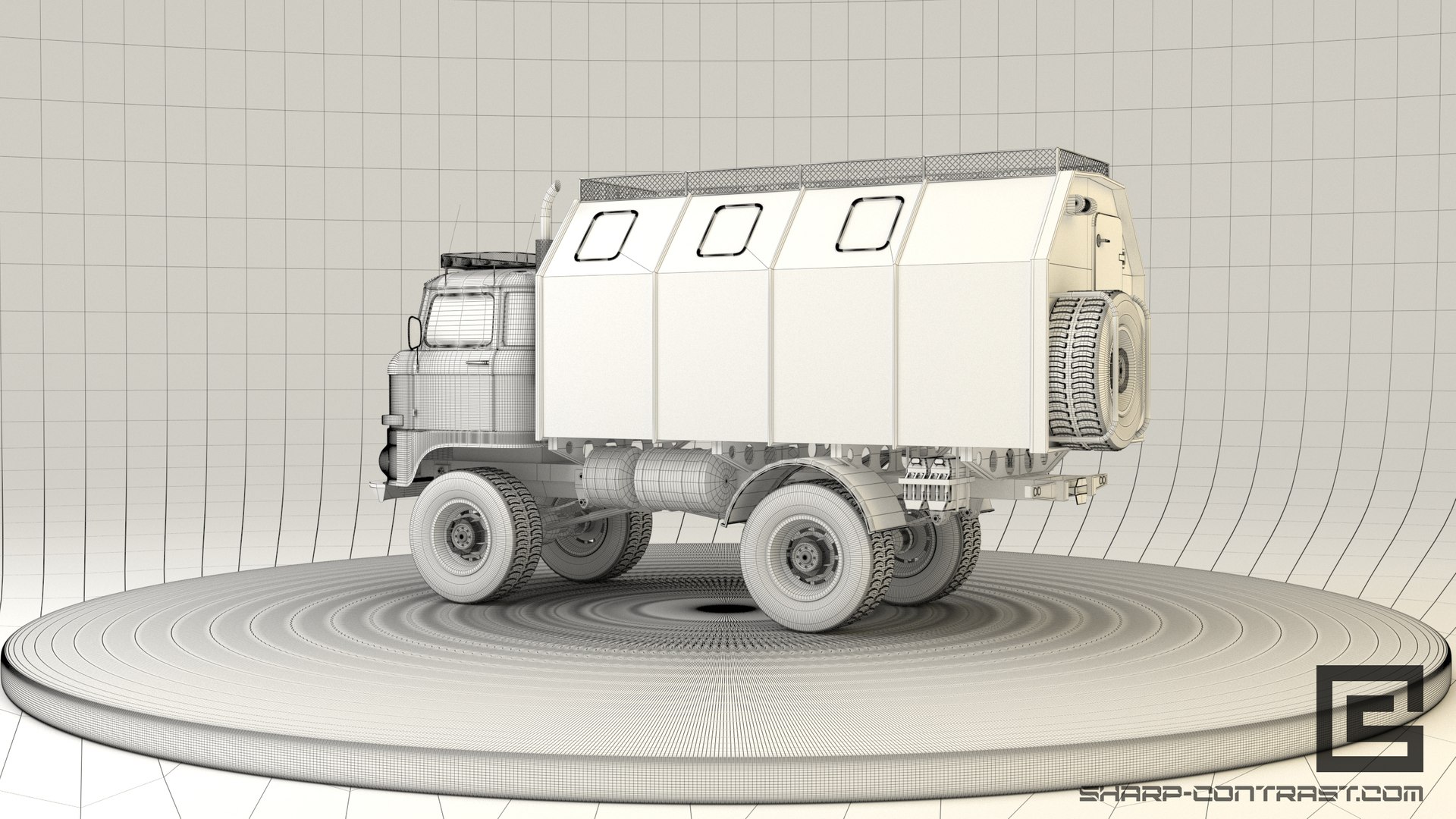 Ifa W 50 Model - TurboSquid 1508157