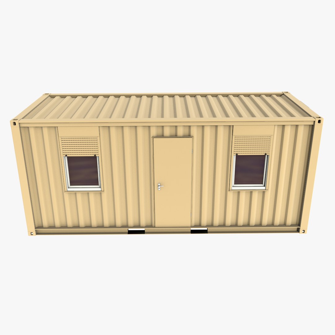 3d Obj Office Container