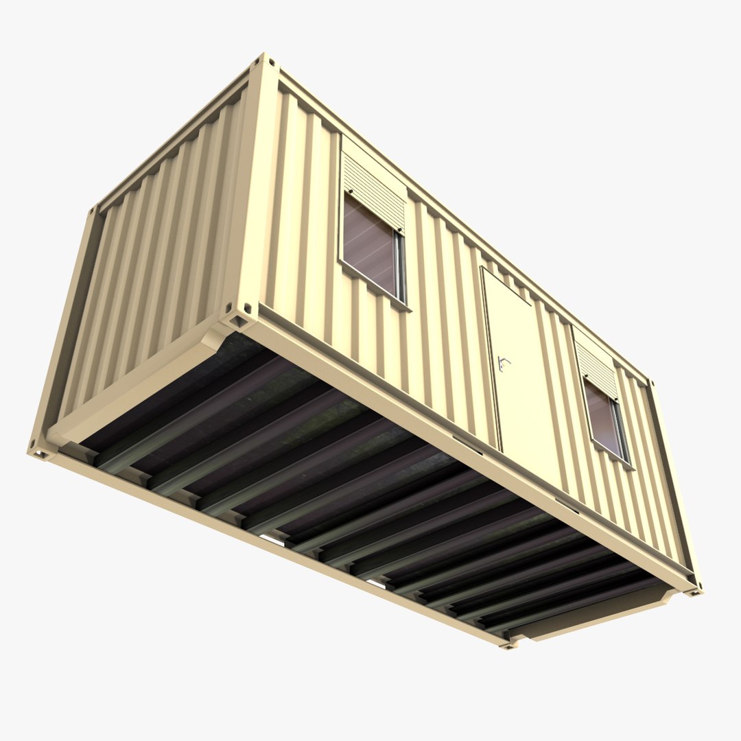 3d Obj Office Container