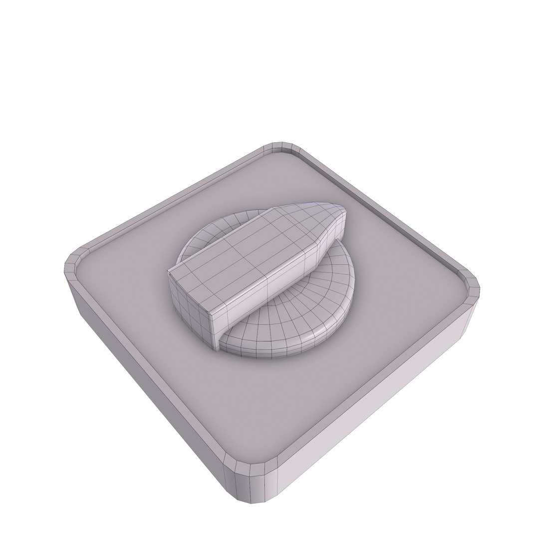 3D Knob Switch Model - TurboSquid 2140869