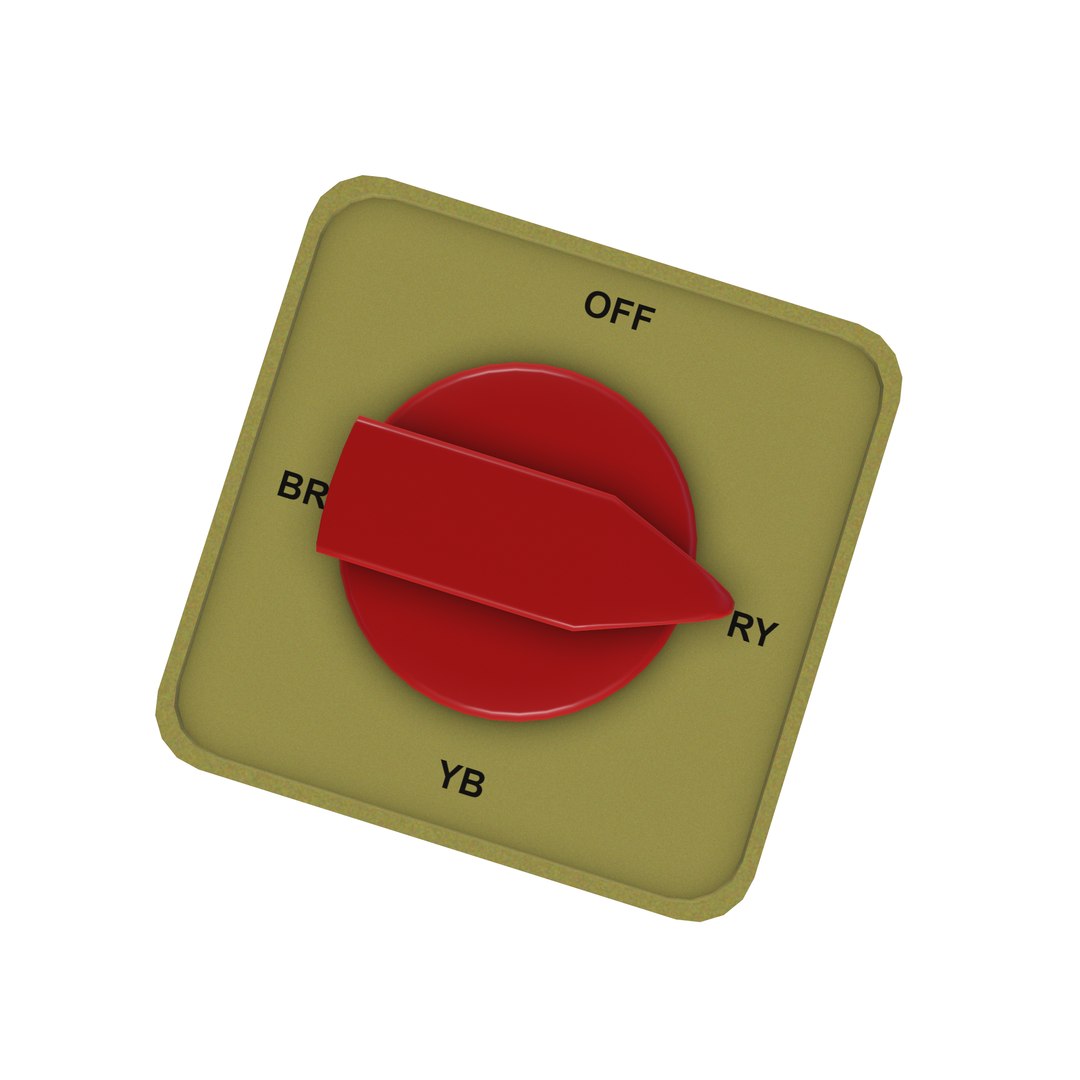 3D Knob Switch Model - TurboSquid 2140869