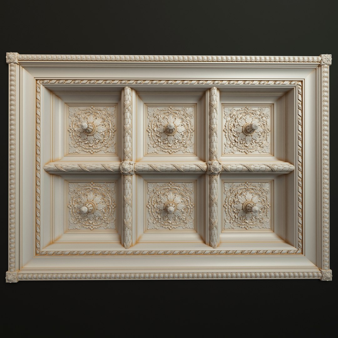 3d Classic Celing