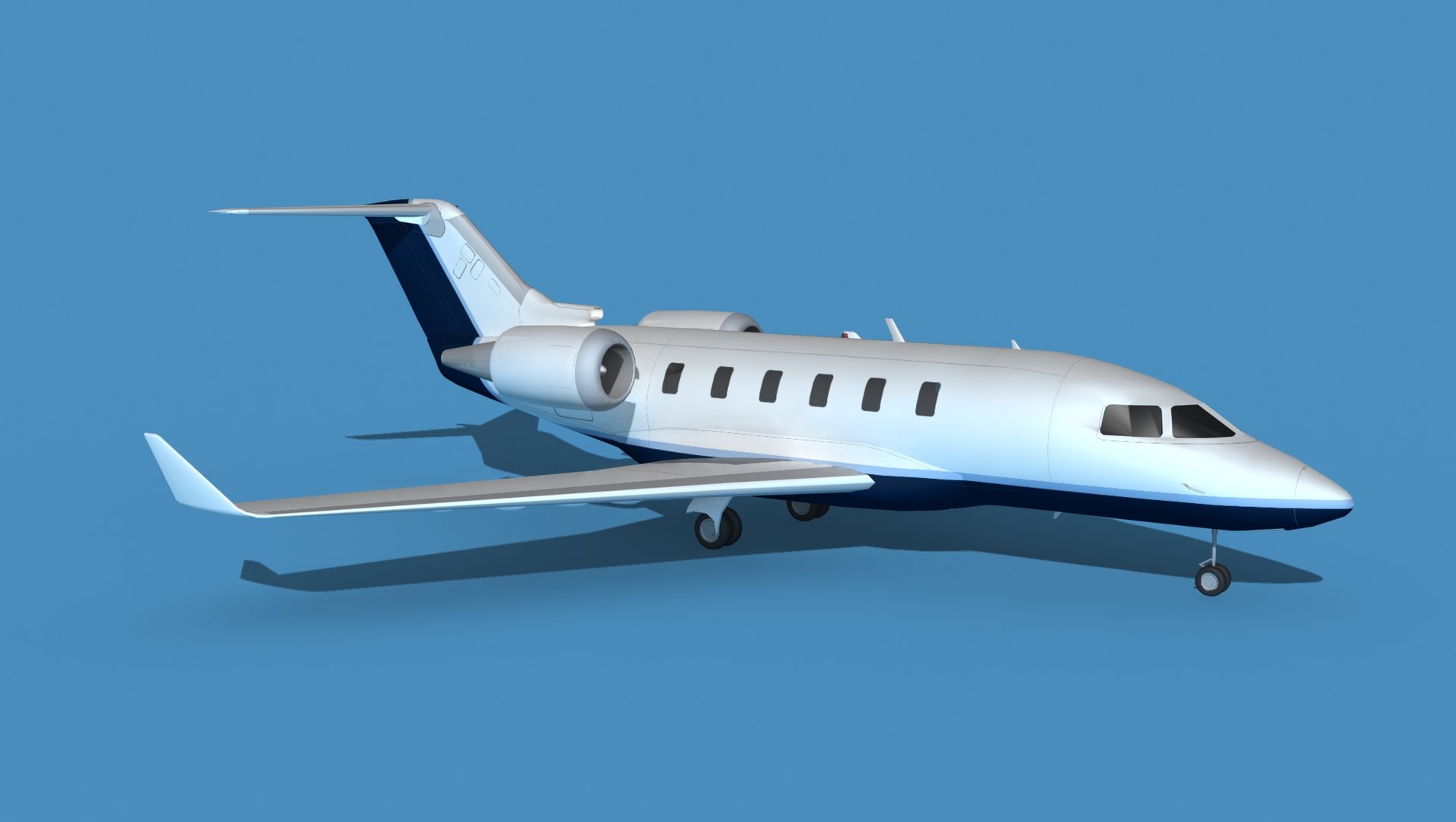 Bombardier CL604 Challenger V05 3D Model - TurboSquid 1913570