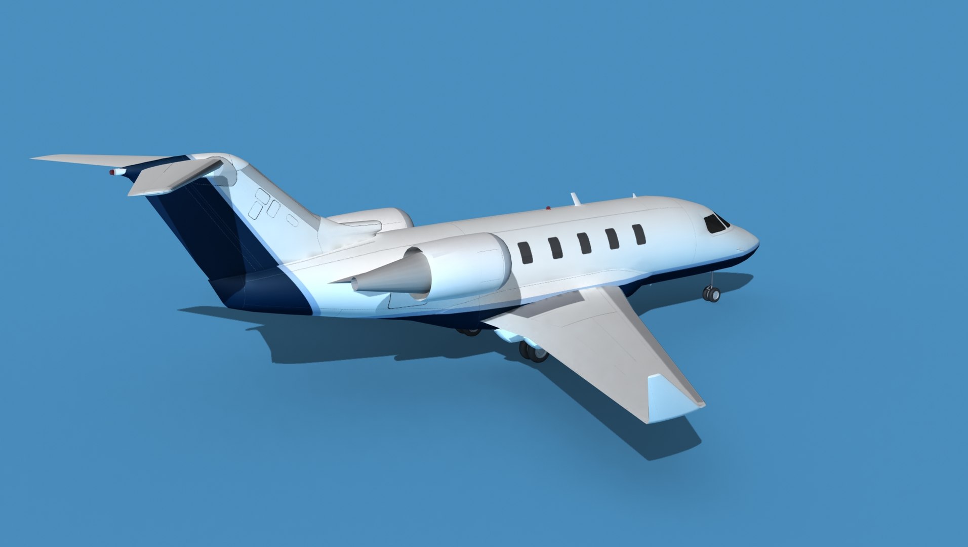 Bombardier CL604 Challenger V05 3D Model - TurboSquid 1913570