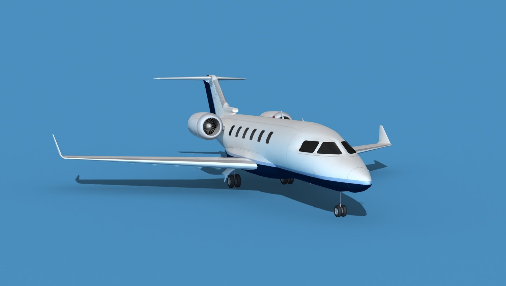 Bombardier CL604 Challenger V05 3D Model - TurboSquid 1913570