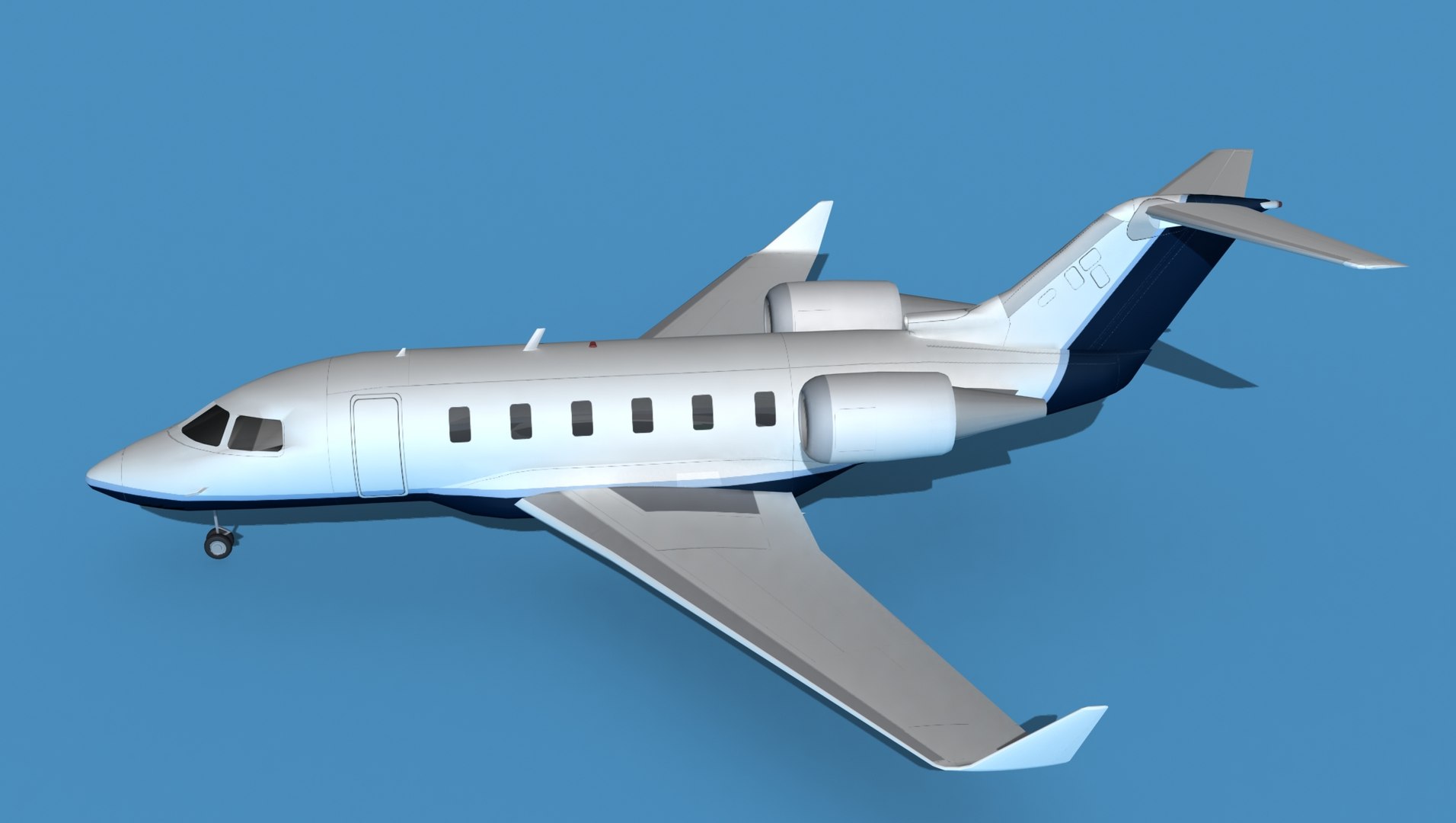 Bombardier CL604 Challenger V05 3D Model - TurboSquid 1913570