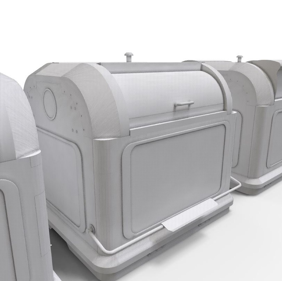 Garbage Container 3D Model - TurboSquid 1349963