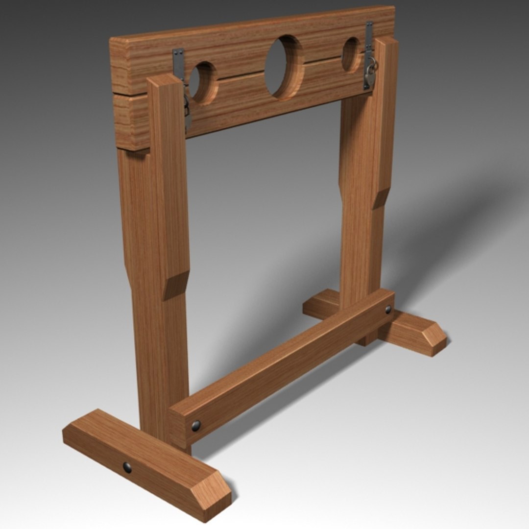 Pillory 3d Model
