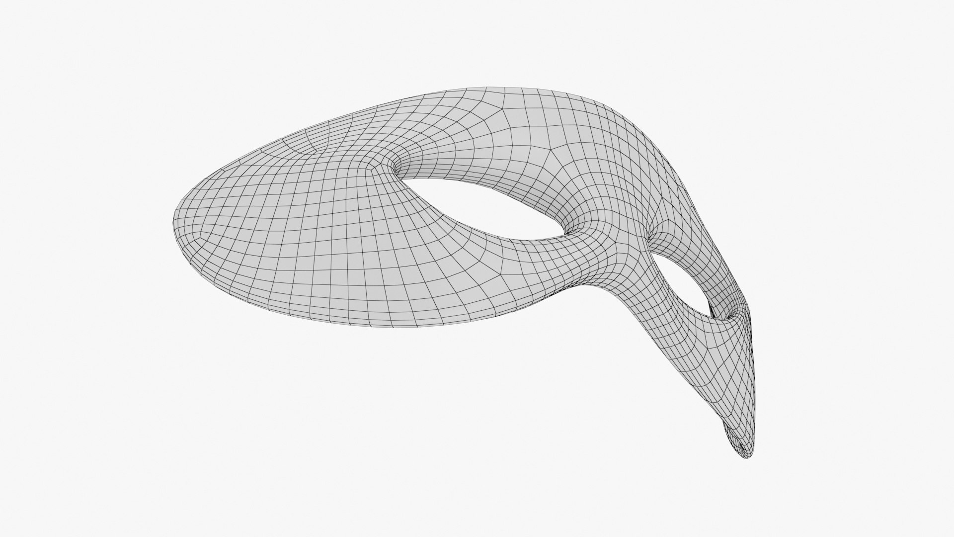 Black Eye Mask 3D Model - TurboSquid 2188963