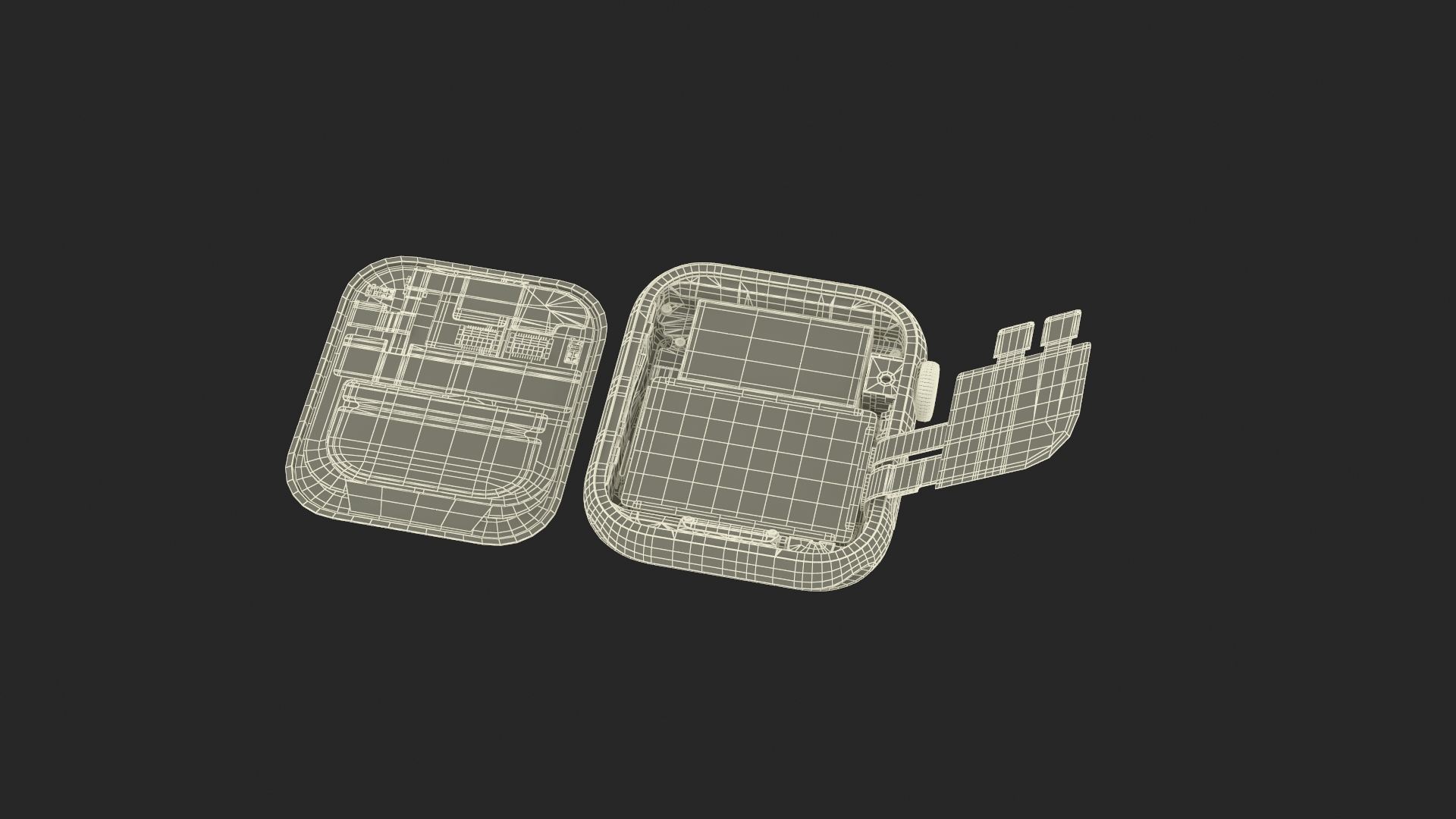 3D Model Apple Watch SE Casing Open - TurboSquid 2215134