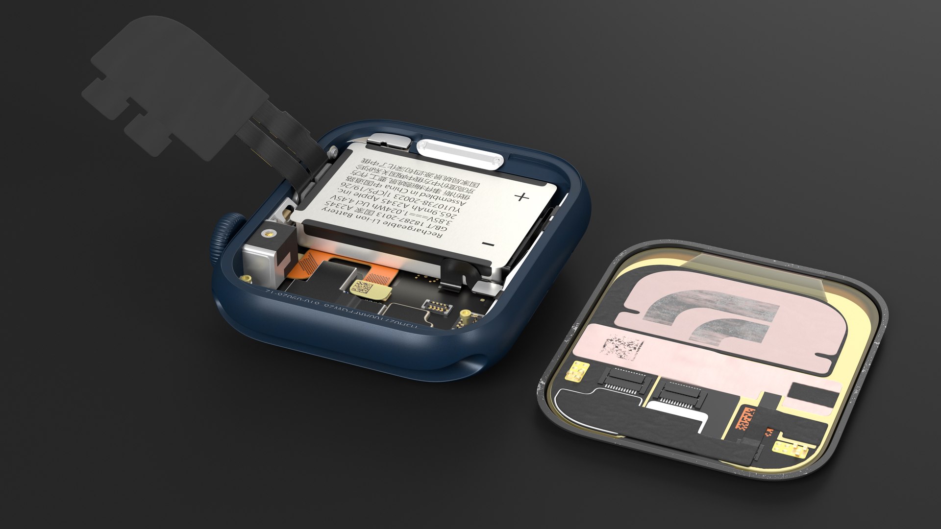 3D Model Apple Watch SE Casing Open - TurboSquid 2215134