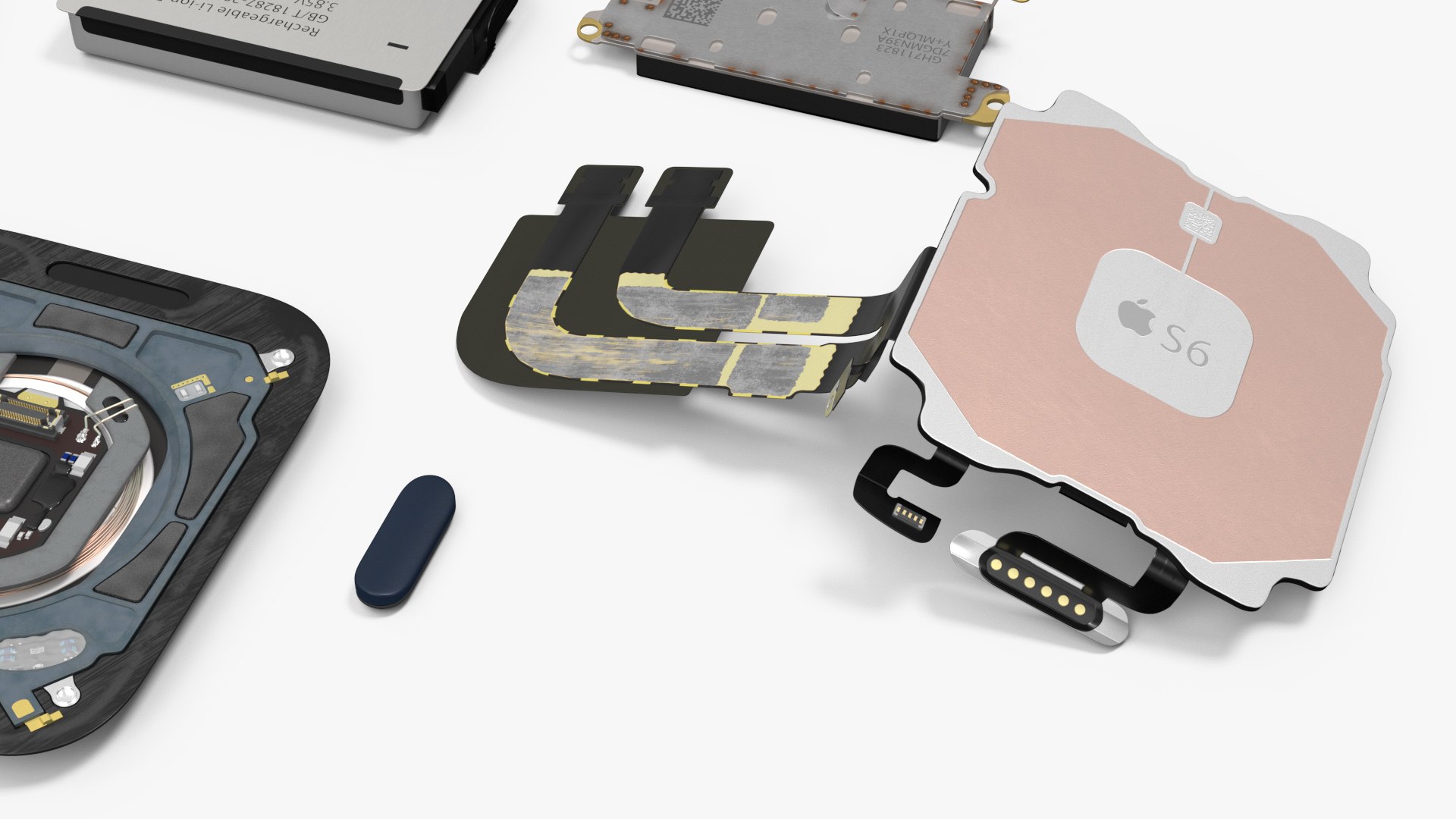 3D Model Apple Watch SE Casing Open - TurboSquid 2215134