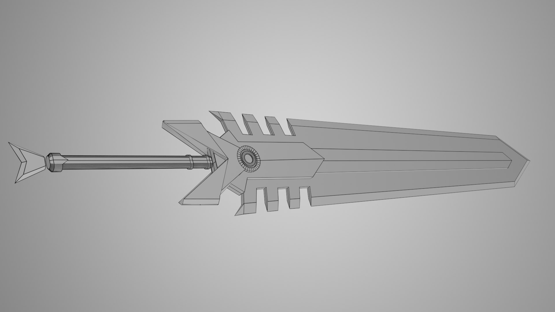 MSF Sword UGC Model - TurboSquid 2284434