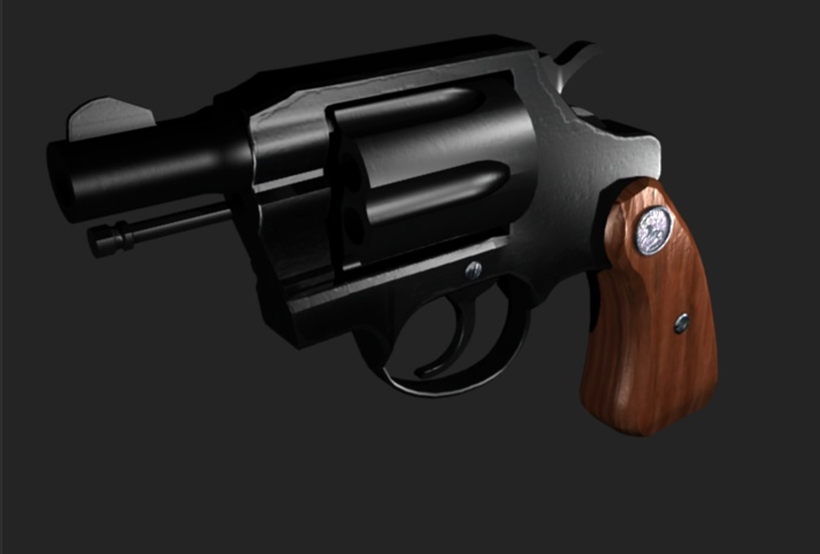 3d 38 Caliber Revolver