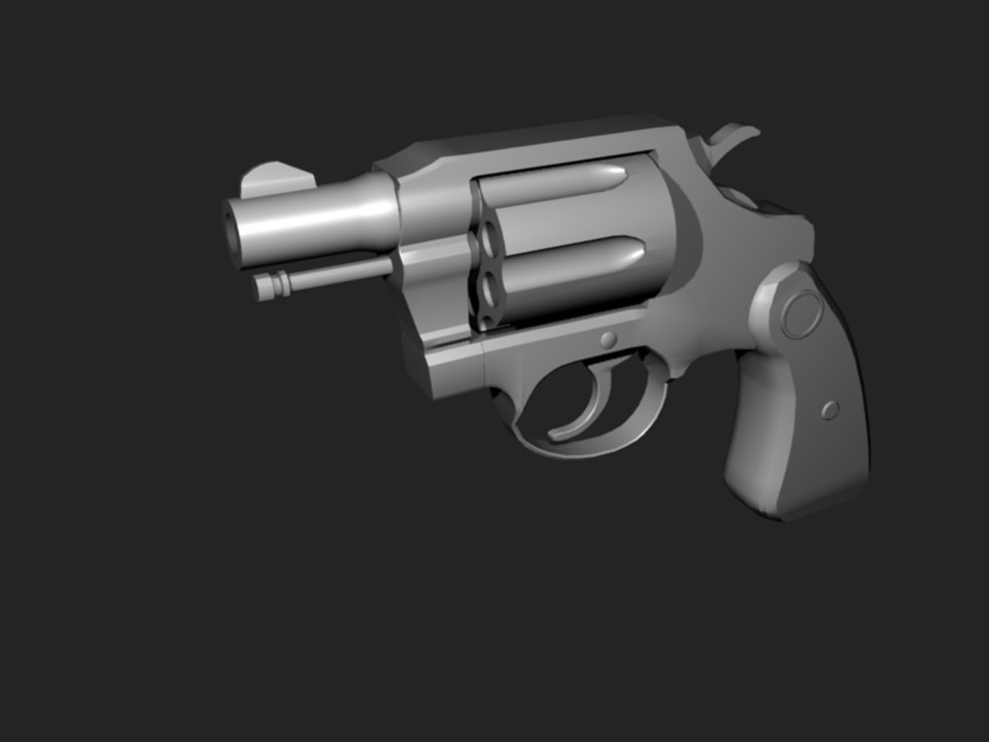 3d 38 Caliber Revolver