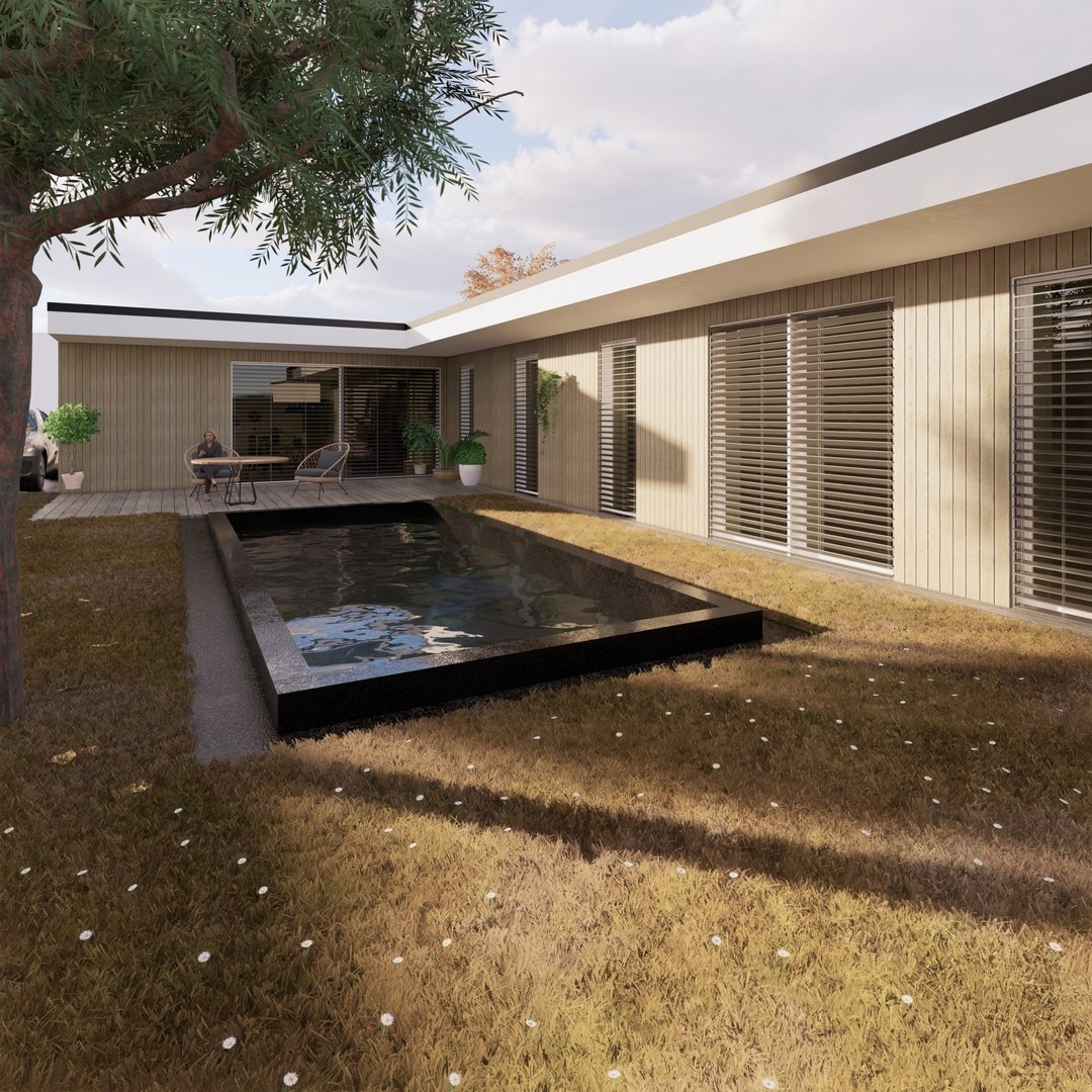 Family House 3 Revit 3D Model - TurboSquid 1512045