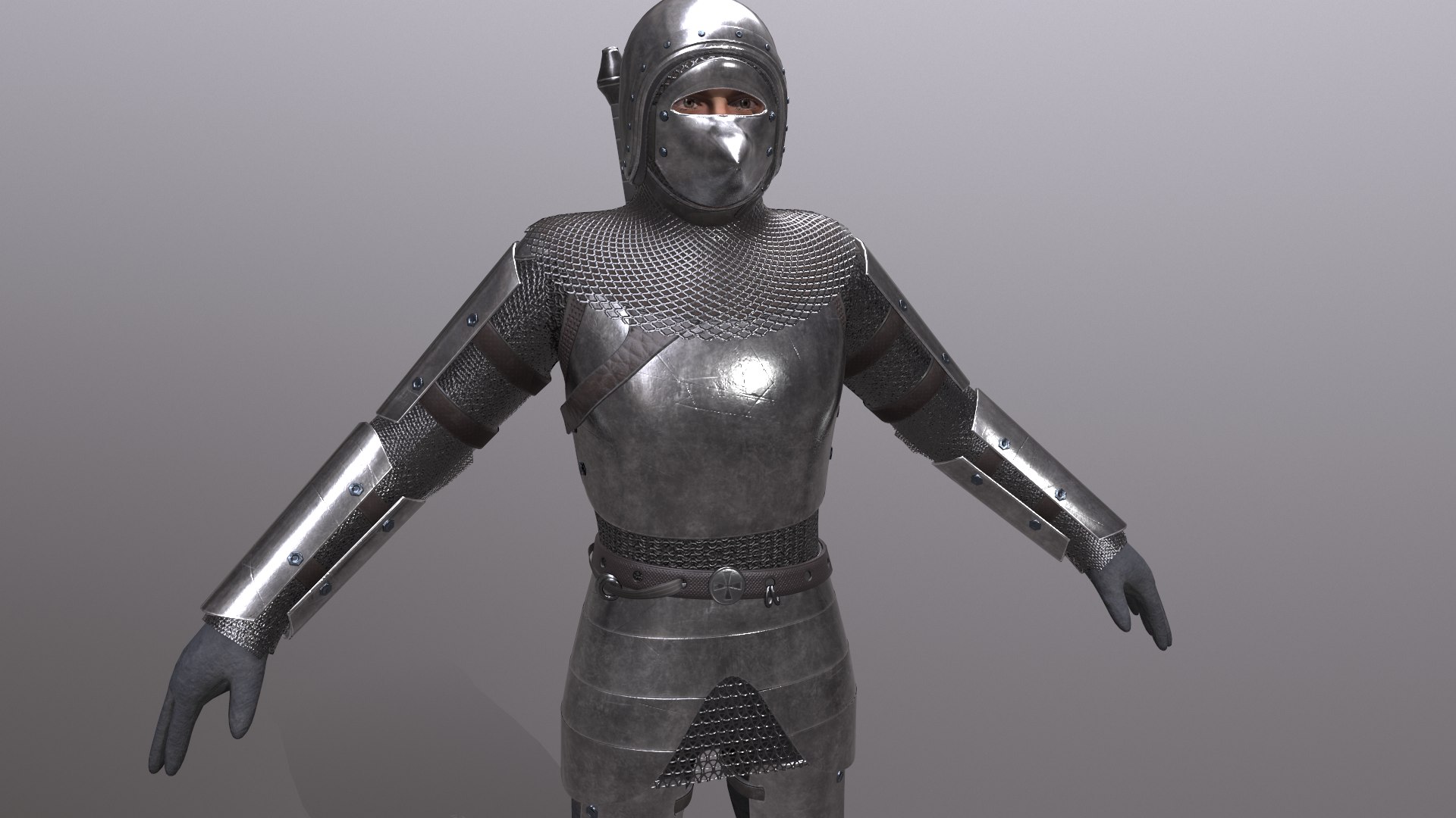 Knight Male Character Model - TurboSquid 1666527