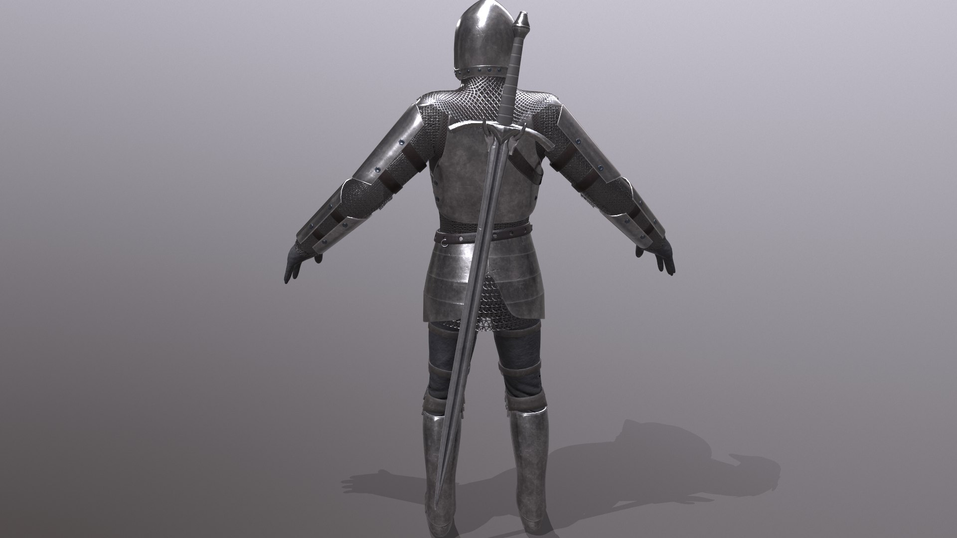Knight Male Character Model - TurboSquid 1666527